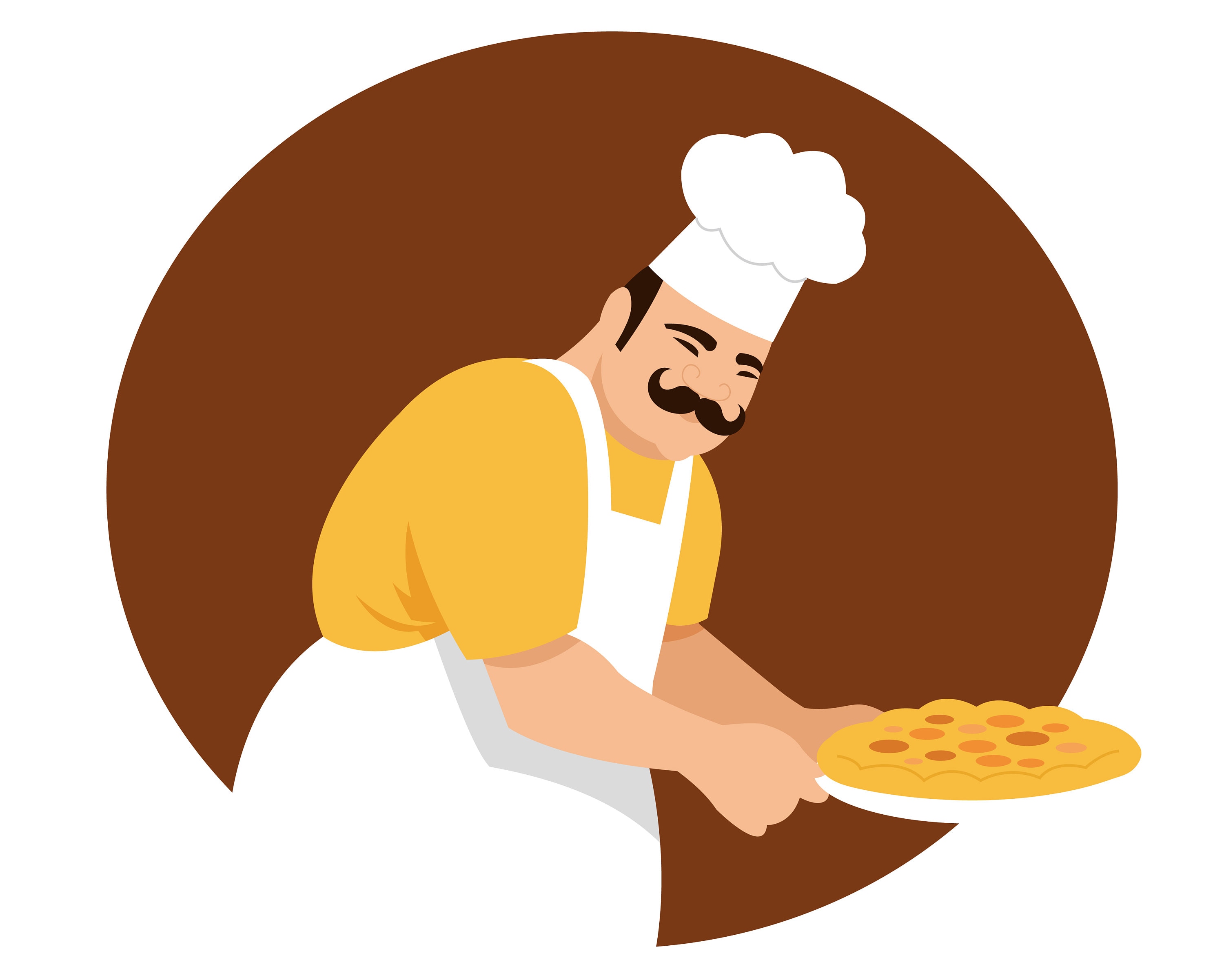 Pizza Maker Clipart