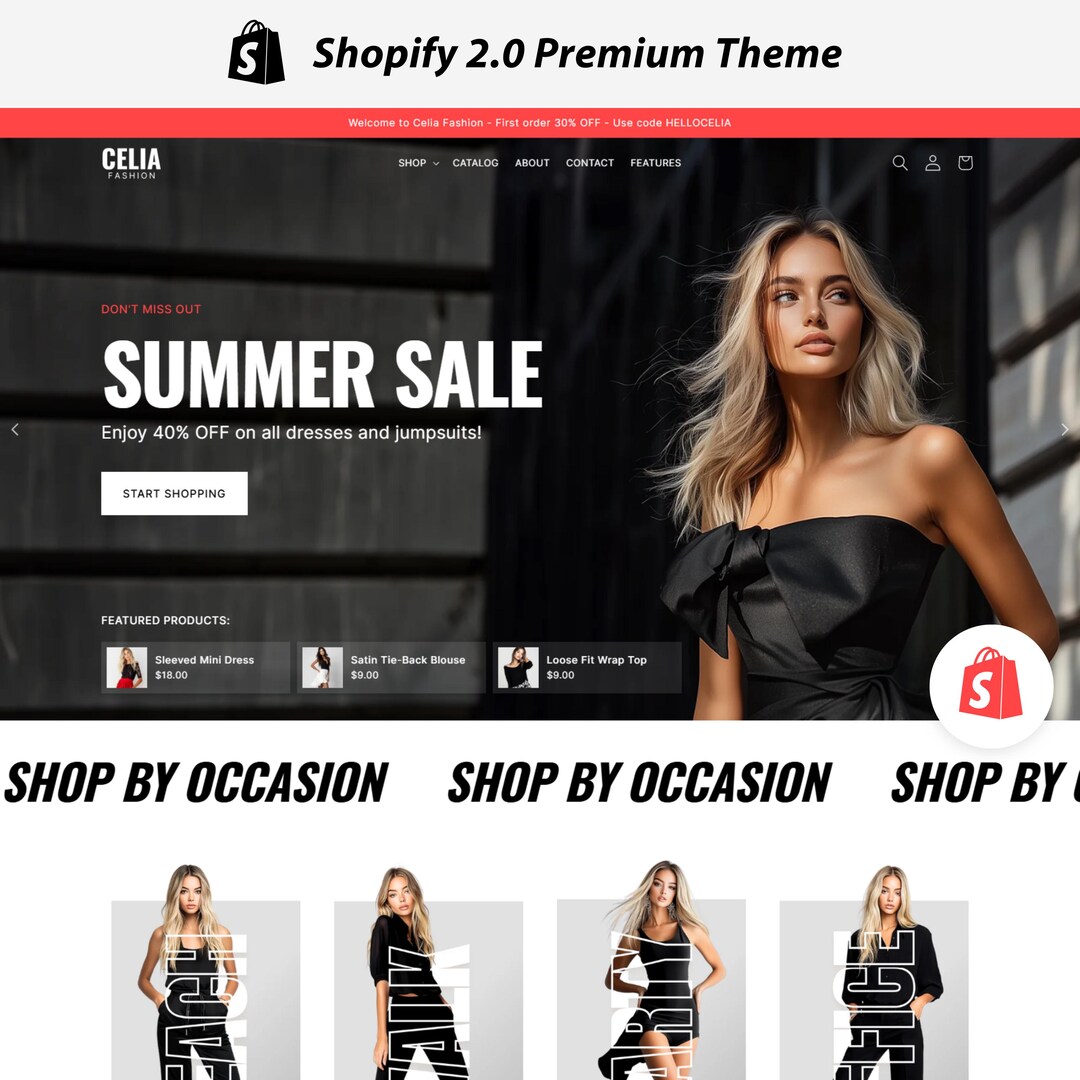 Shopify Template Clothing Shopify Theme Done for You Shopify Website ...