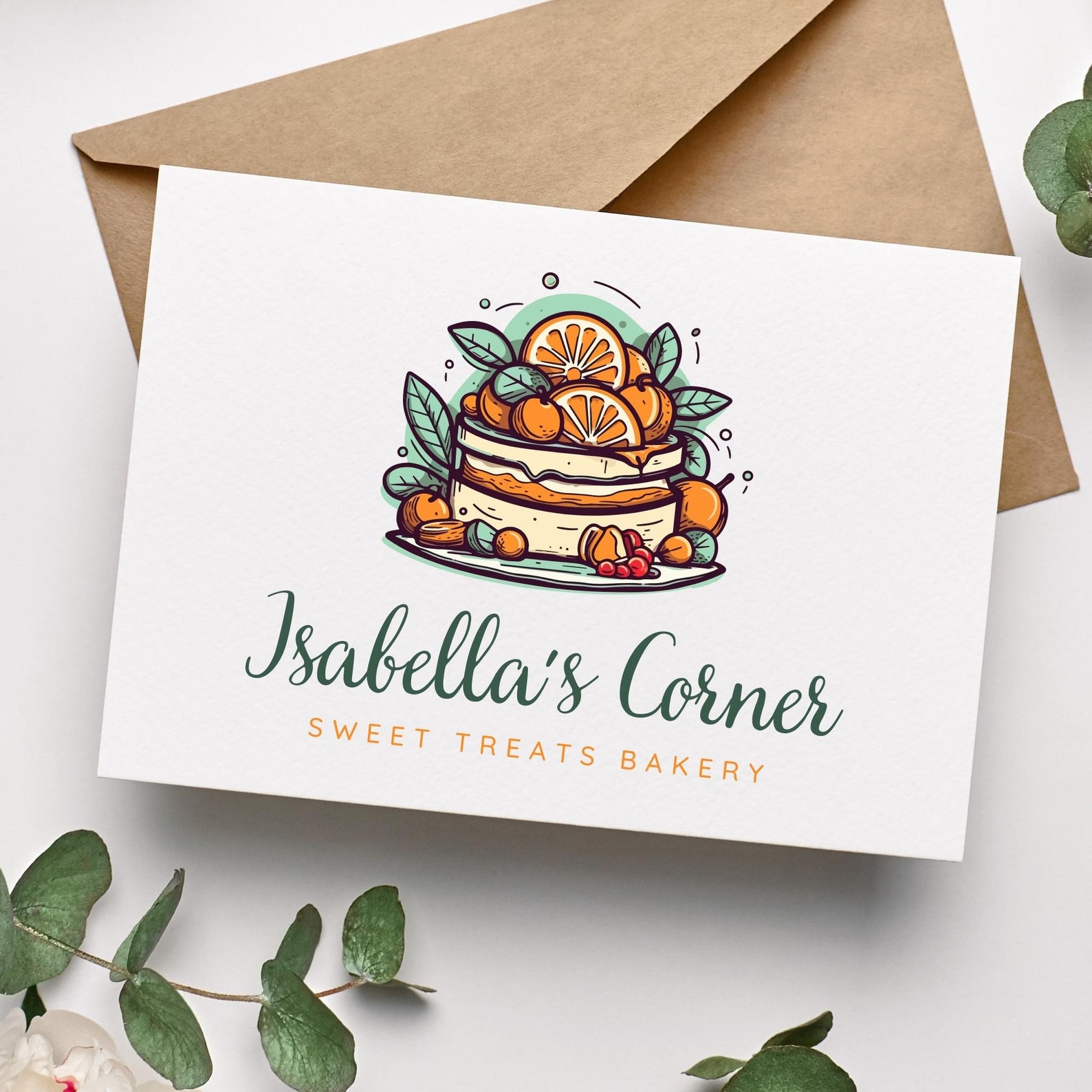 7 Bakery Logo Designs, Premade Baker Logo, Editable Cupcake Logo, Canva ...