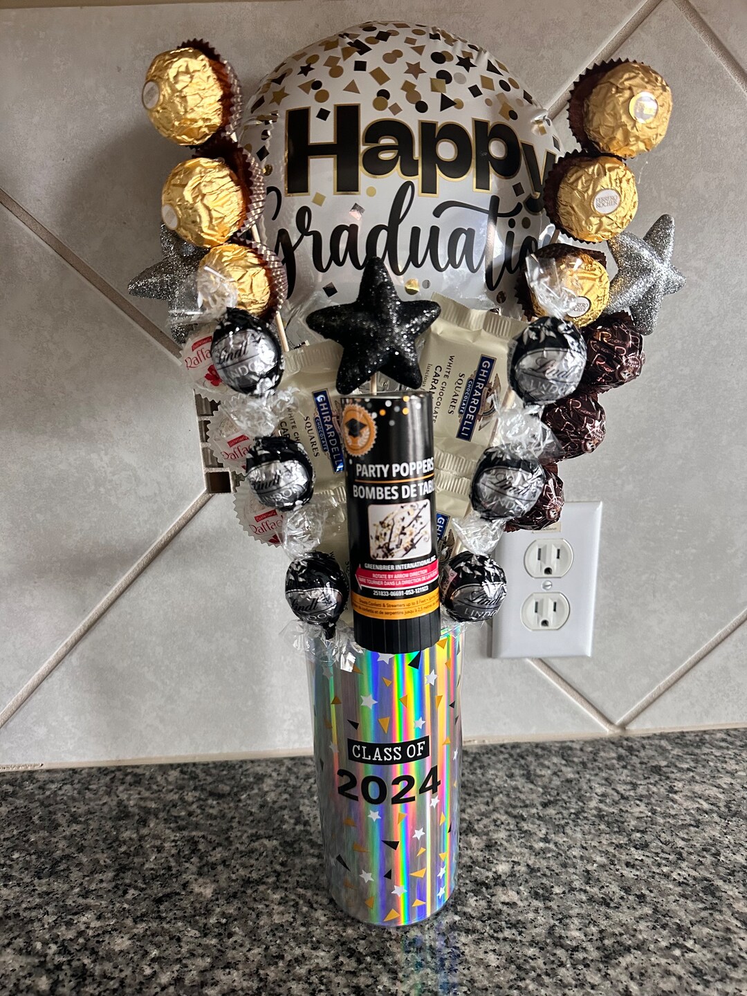 2024 Graduation Candy Arrangement - Etsy