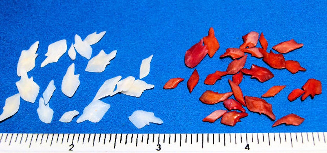 Micro Vintage Fish Gar Scales natural or Dyed-25 1/8-3/8 Sailors ...