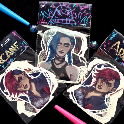 Arcane Sticker Pack - Etsy