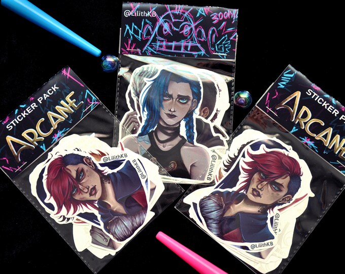 Arcane Sticker Pack - Etsy