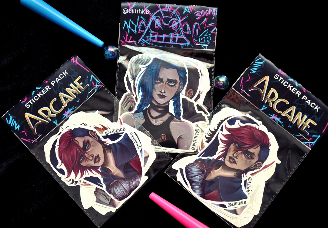 Arcane Sticker Pack - Etsy