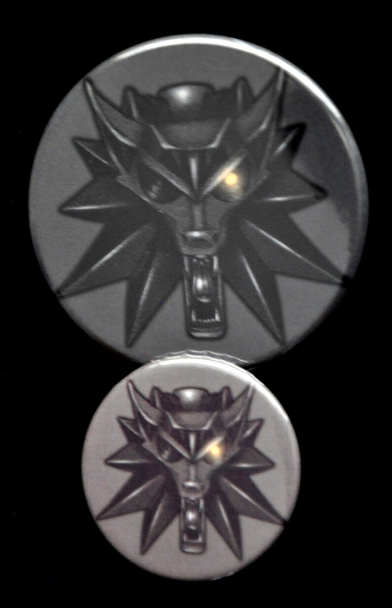 The Witcher Badges - Etsy
