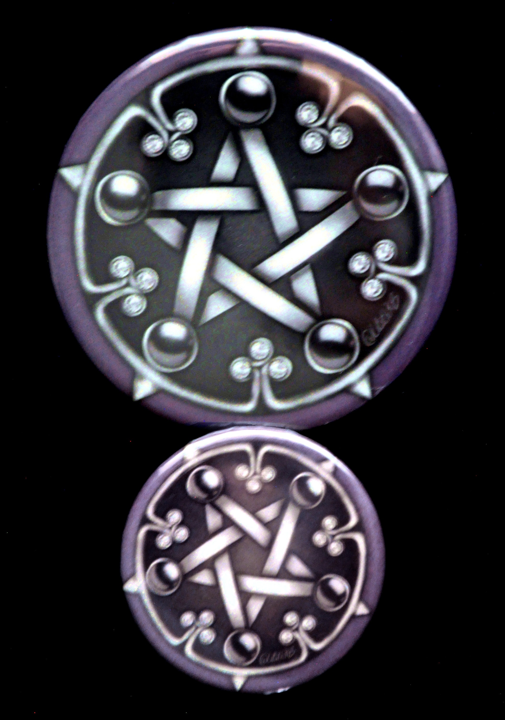 The Witcher Badges - Etsy