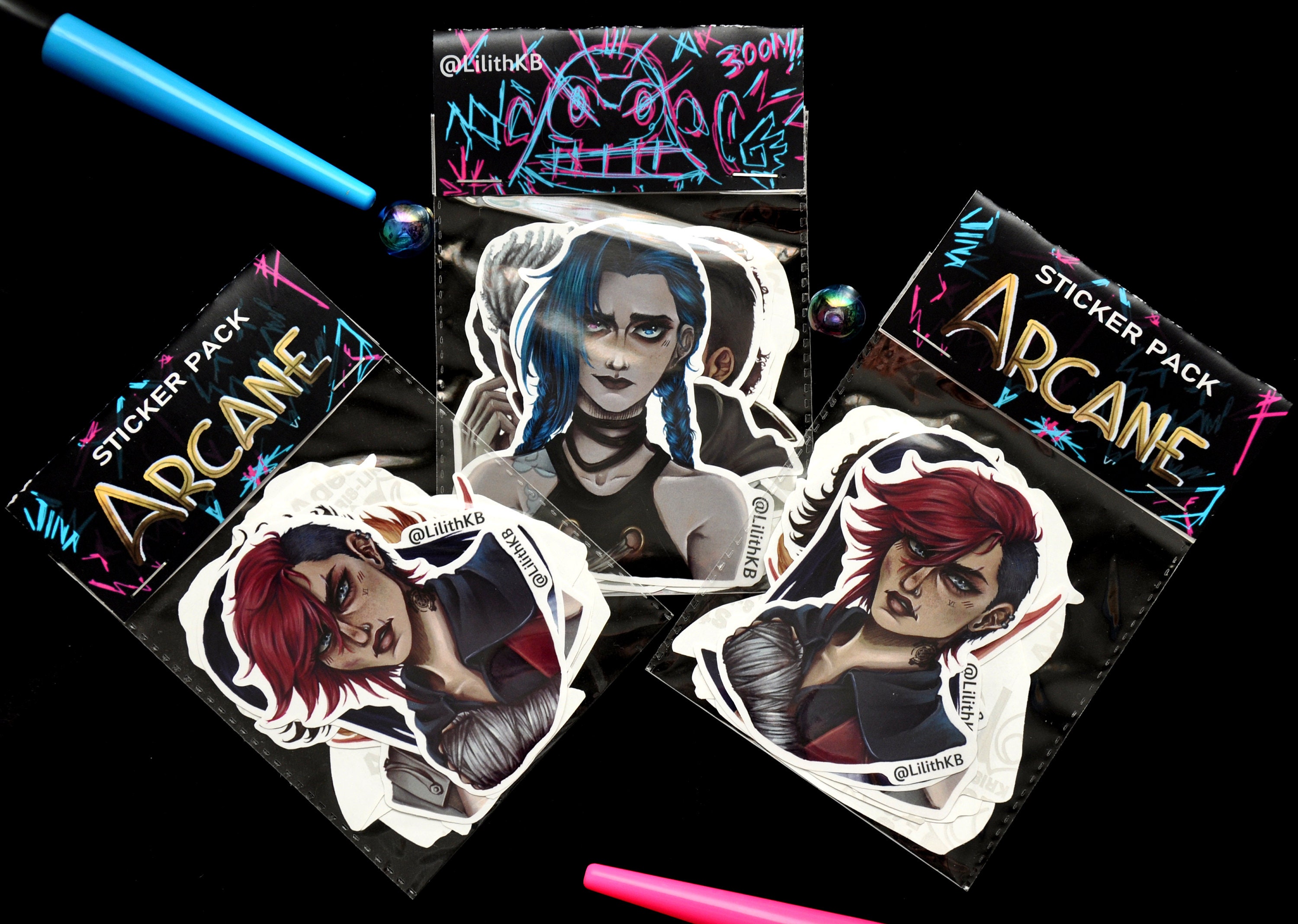 Arcane Sticker Pack - Etsy