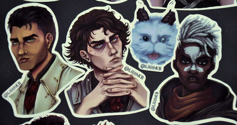 Arcane Sticker Pack - Etsy