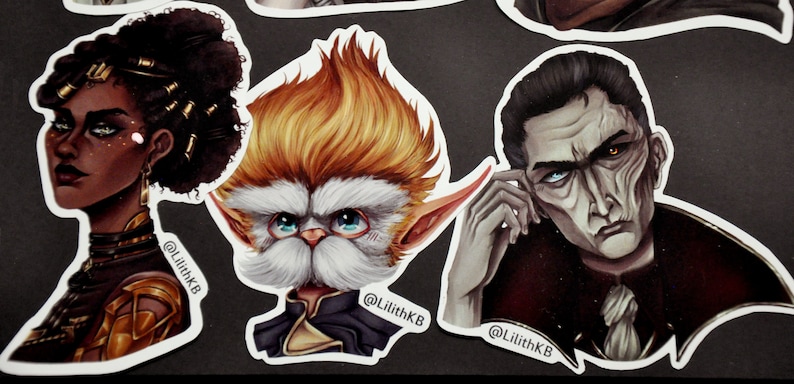 Arcane Sticker Pack - Etsy