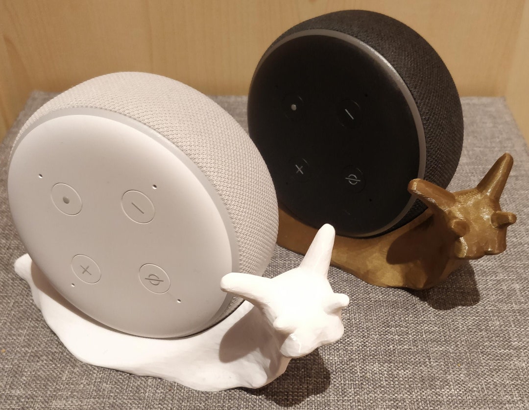 Unique Snail Holder for Amazon Echo Dot 3rd Gen - Alexa - Stand Mount ...