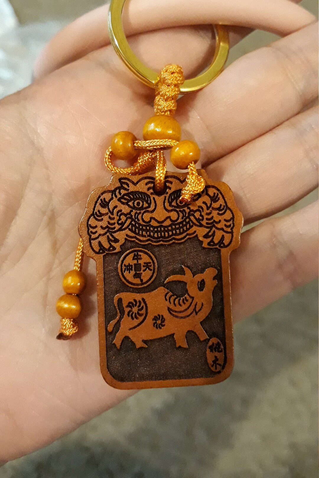 Key Chain, Chinese Zodiac Key Chain,wristlet Keychain, Bracelet ...