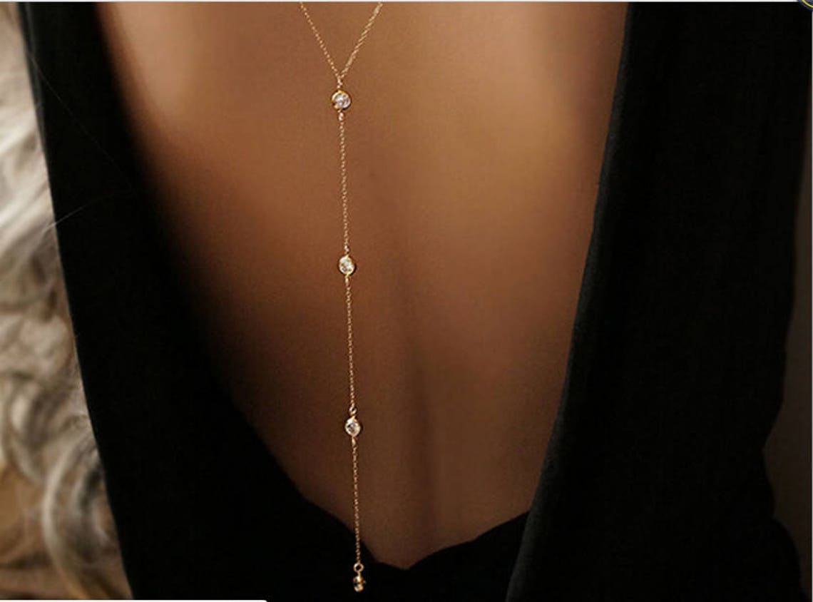 Back to Me Back Necklace, Front to Back Necklace, Diamonds by the Yard ...