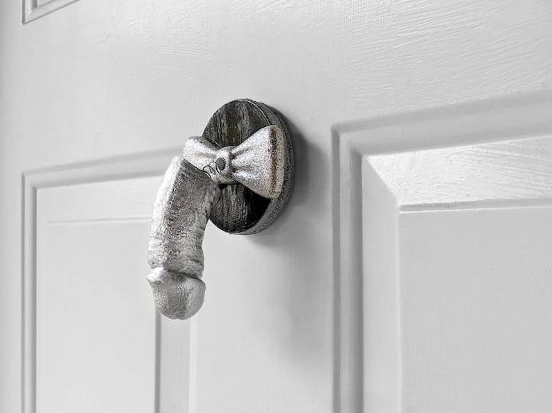 Penis Door Knocker Round | Etsy