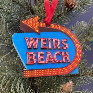 Weirs Beach Sign Jawnament - Etsy