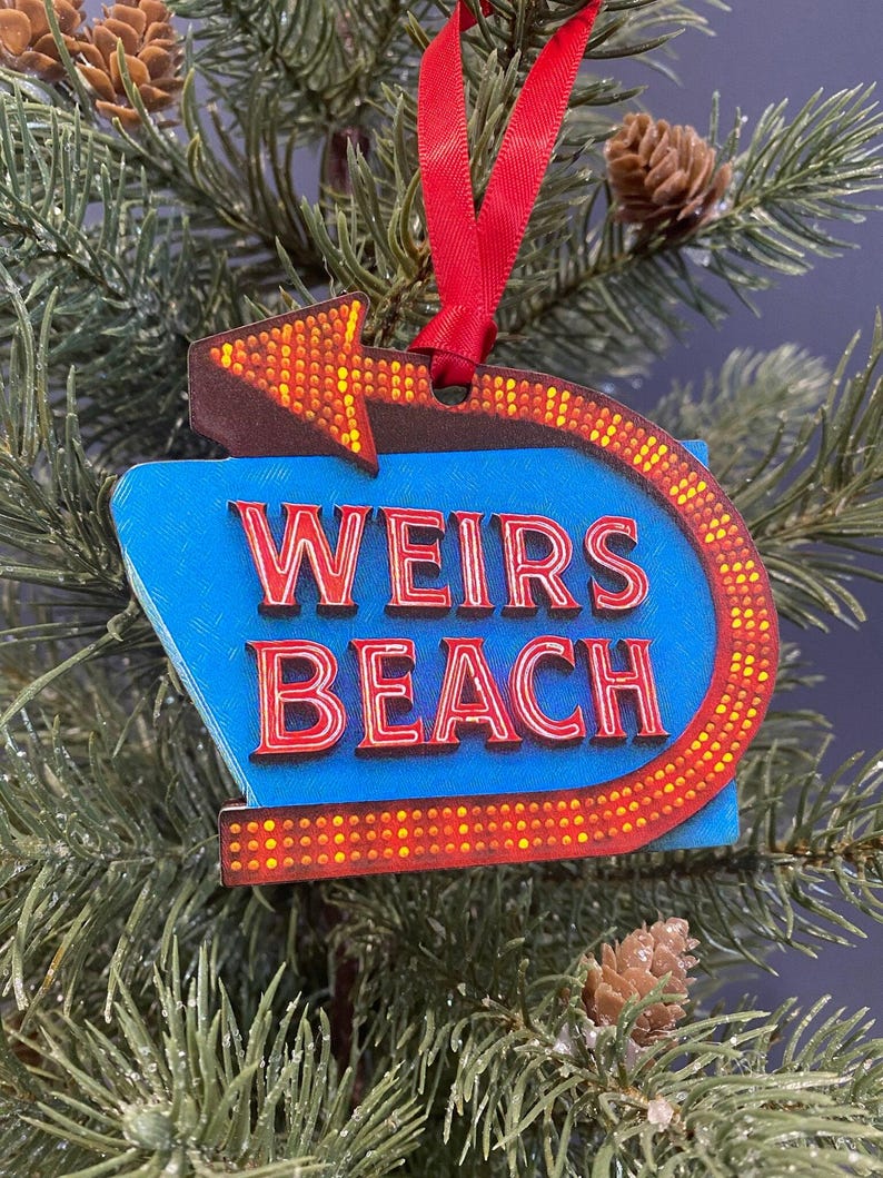 Weirs Beach Sign Jawnament - Etsy