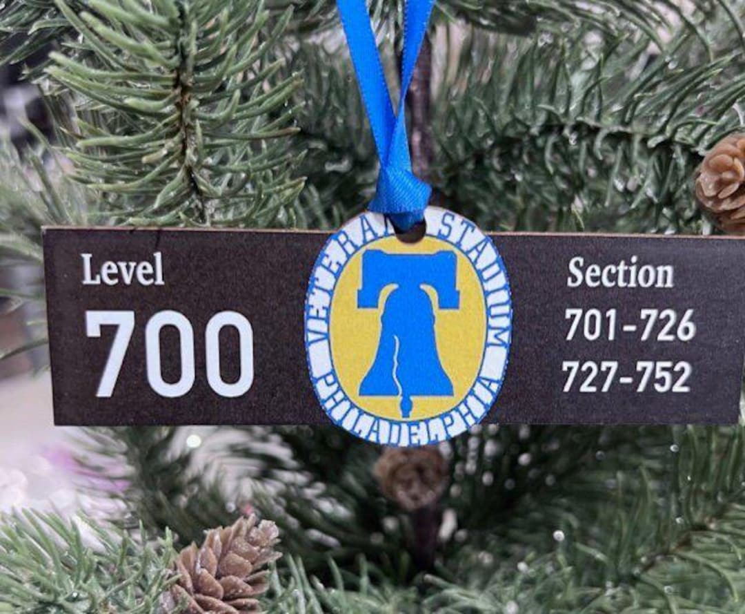 700 Level Vet Stadium Sign Jawnament Ornament - Etsy