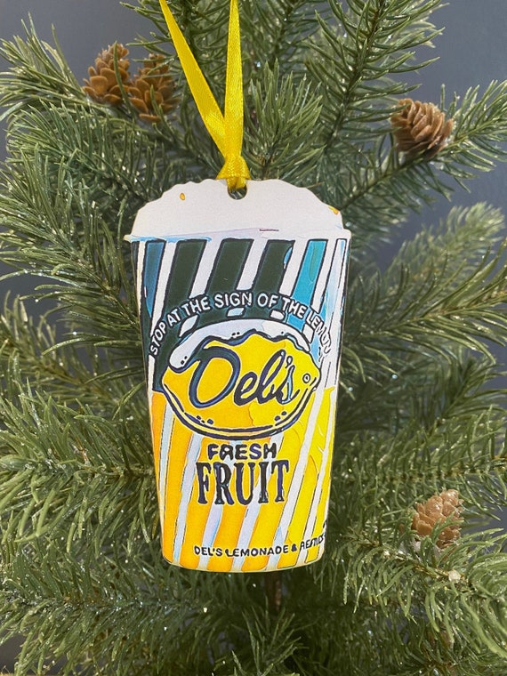 Del's Frozen Lemonade Jawnament Ornament - Etsy