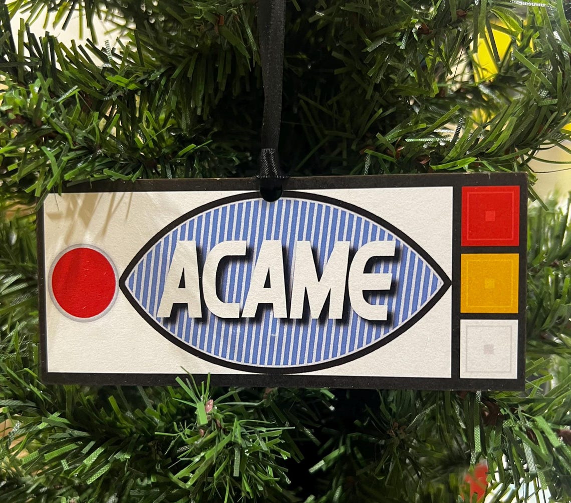 Vintage Acame Jawnament Ornament - Etsy
