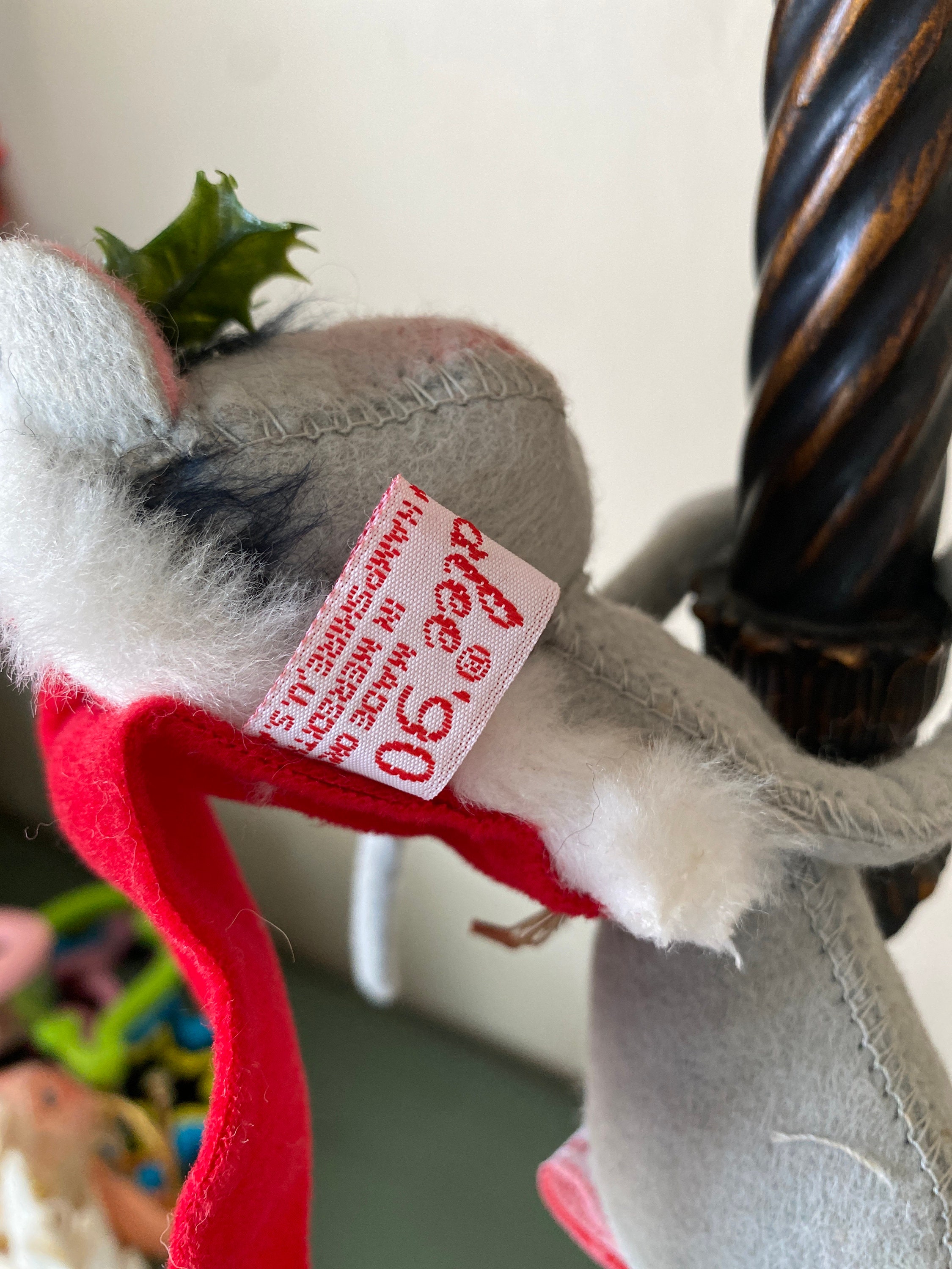 Annalee Collectible Mouse Doll. Pose-able. Felt. Vintage - Etsy