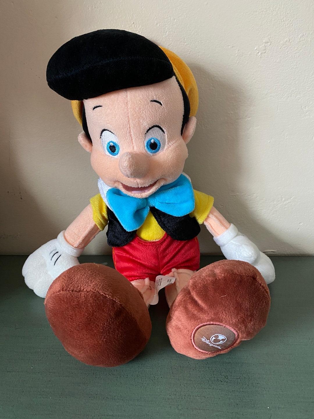Disney Pinocchio Stuffed Plush Toy. Vintage - Etsy