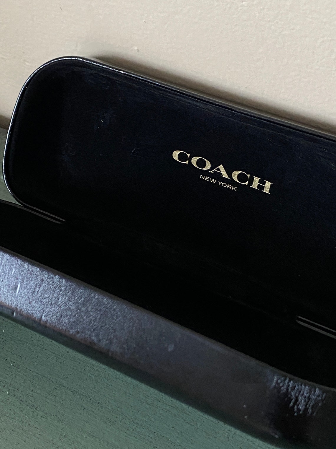 Coach Eyeglass Case. Hard Clamshell Style. Vintage. - Etsy
