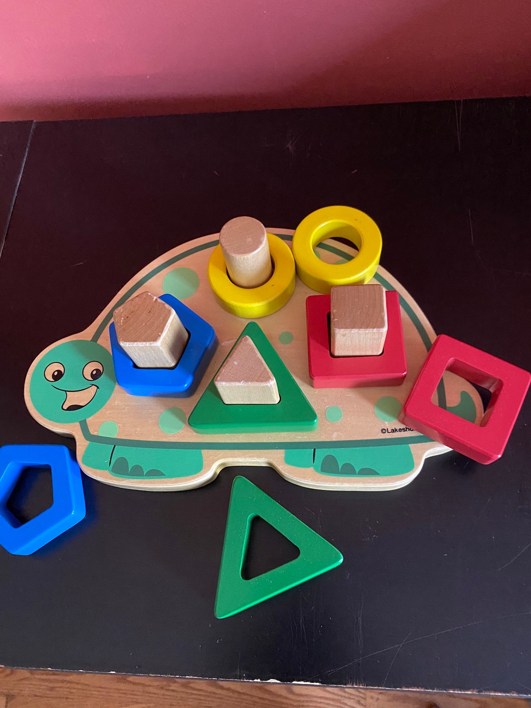 Lakeshore Wooden Toy, Puzzle, Vintage - Etsy