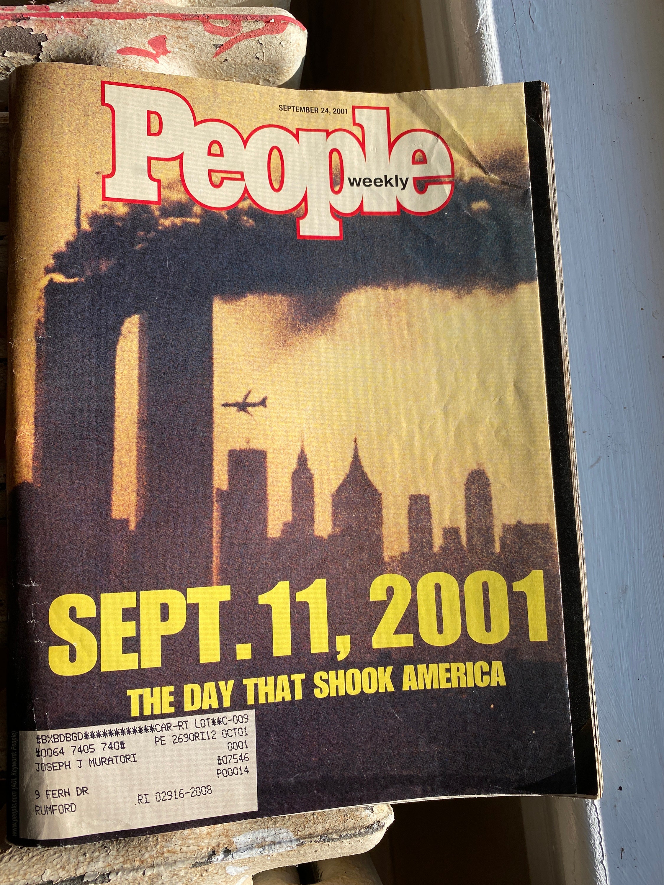 People Magazine. Twin Towers 9/11. 2001 Collectible - Etsy