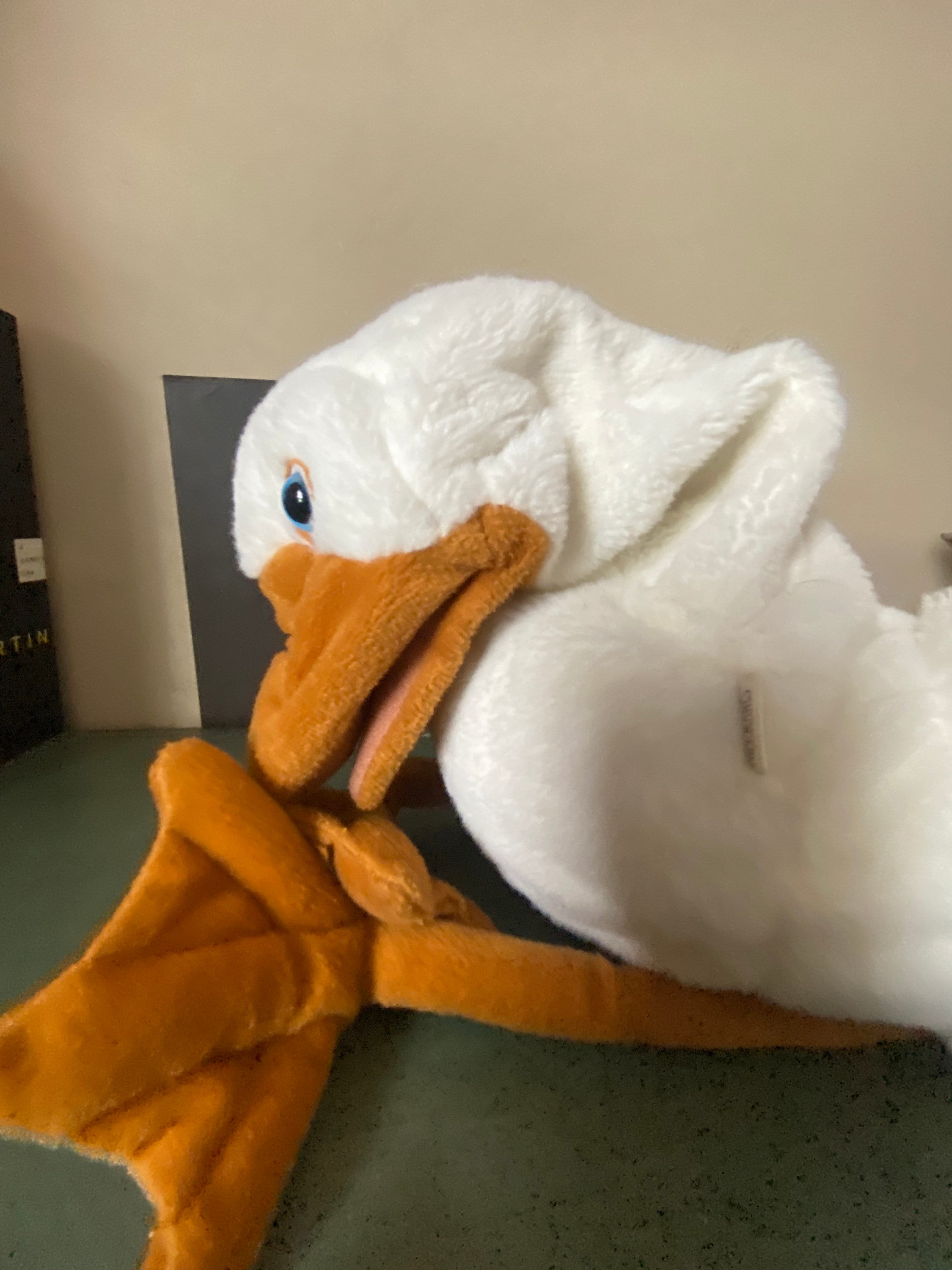 Folkmanis Plush Hand Puppet. Vintage. Stork. - Etsy