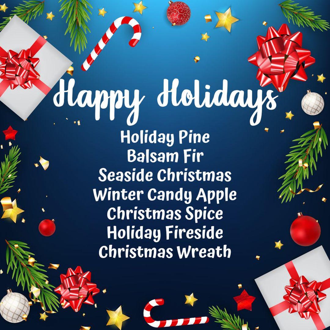 Aromatherapy Oil Diffuser Oil Home Fragrance Oil Happy Holidays Bundle ...