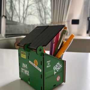 Sur Back Alley Dumpster Fire Desk Accessory - Vanderpump Rules Pencil ...