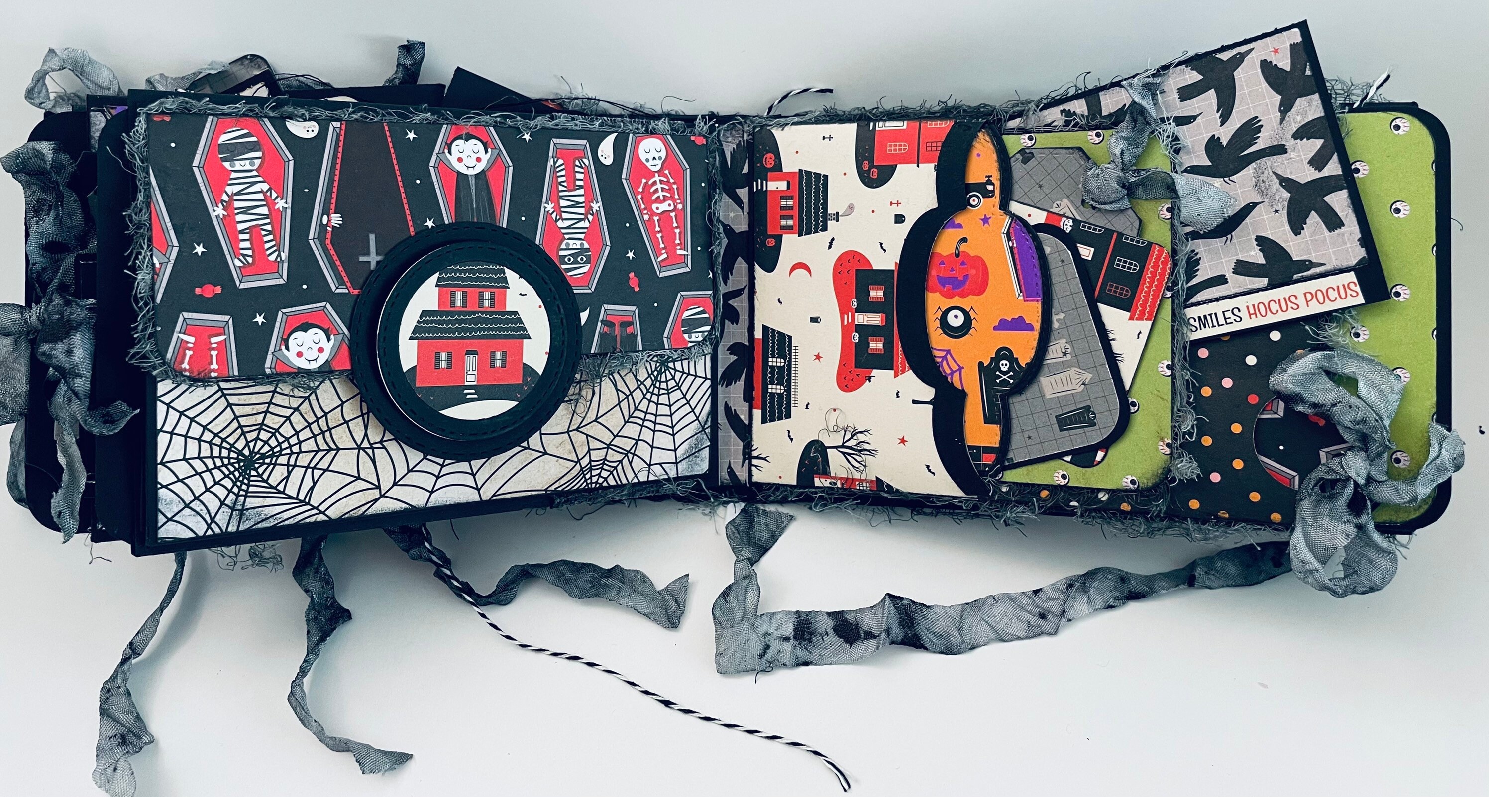 Halloween Mini Album - Etsy