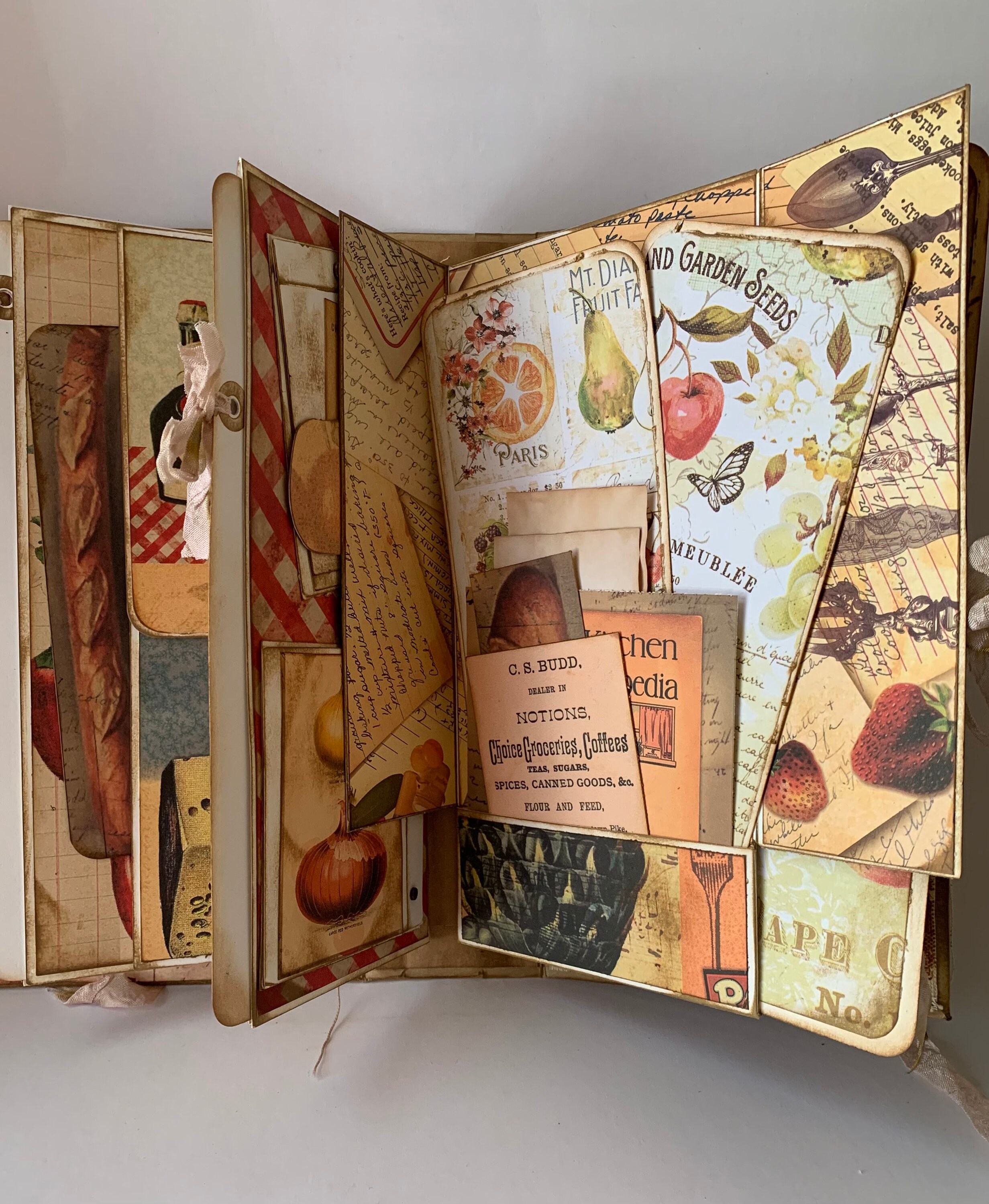 Mini Album Recipe Book - Etsy