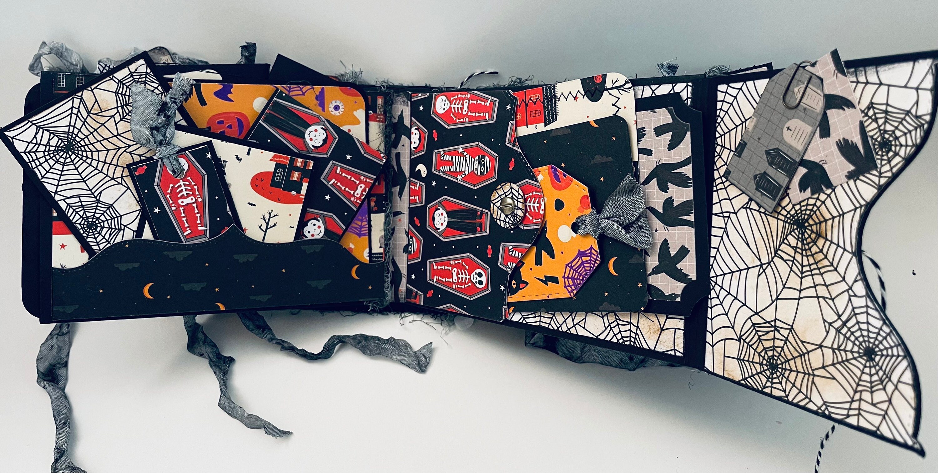 Halloween Mini Album - Etsy