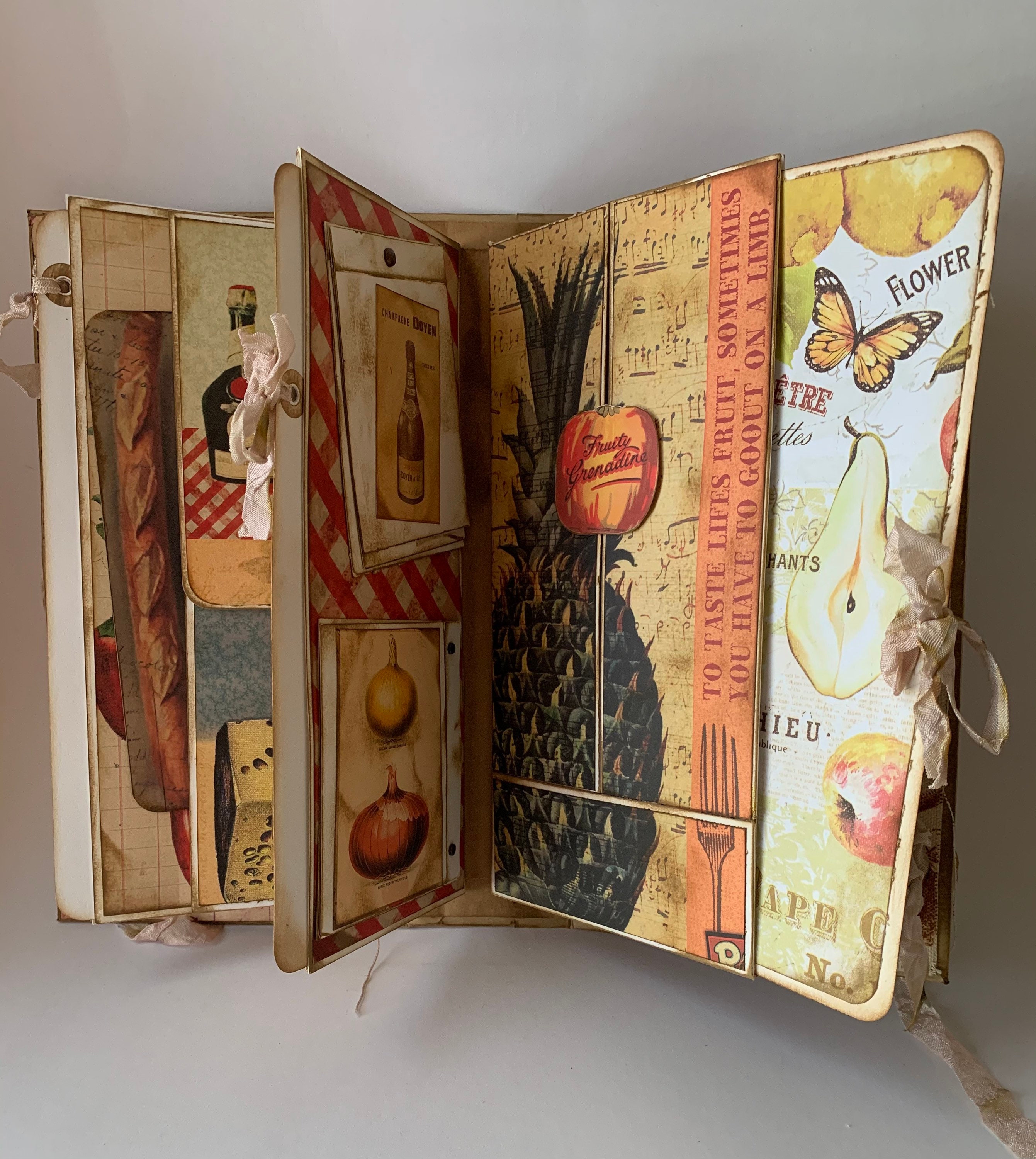 Mini Album Recipe Book - Etsy