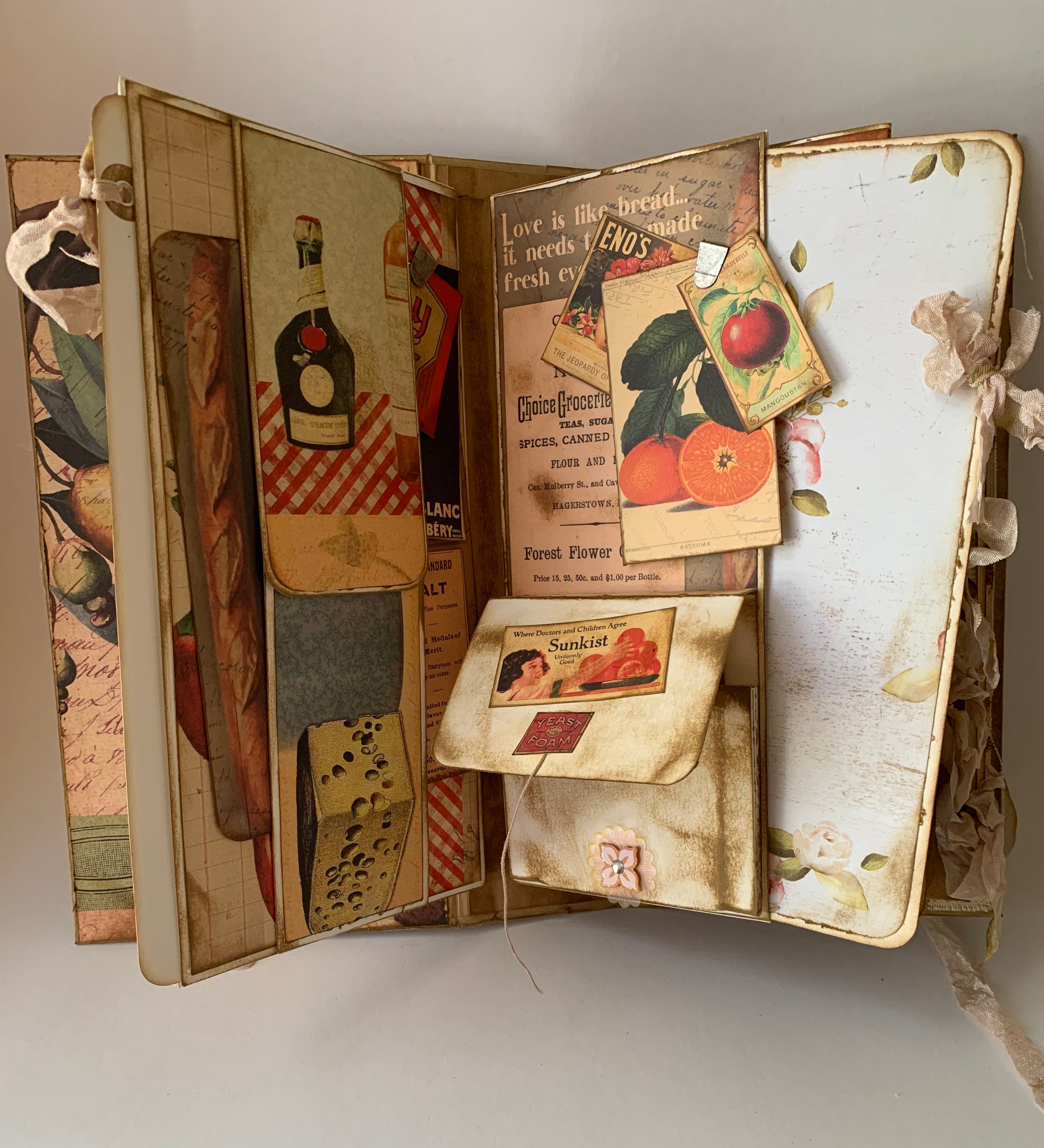 Mini Album Recipe Book - Etsy