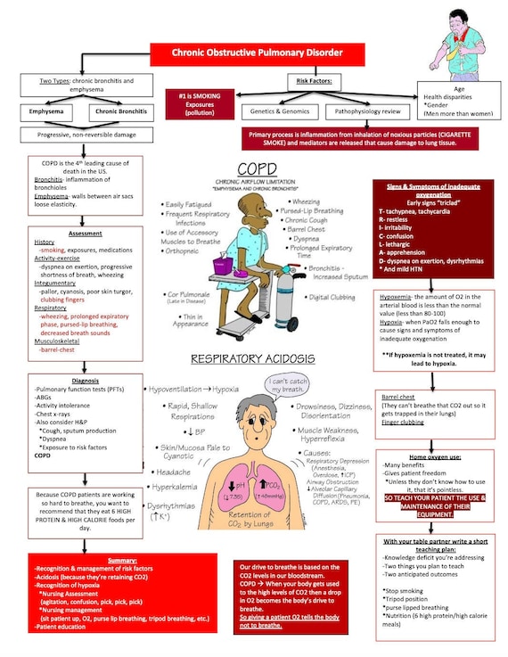 Copd Education Infographic
