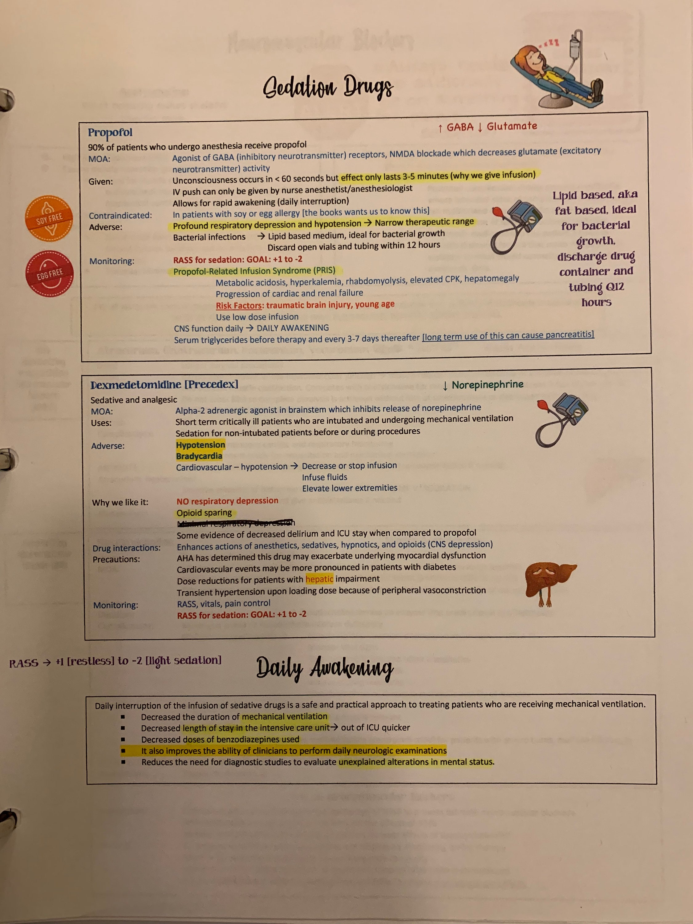 Electrolyte Cards, Quiz, and Picture Cards, Antidysrhythmics, and Sepsis Goals & Receptors ...