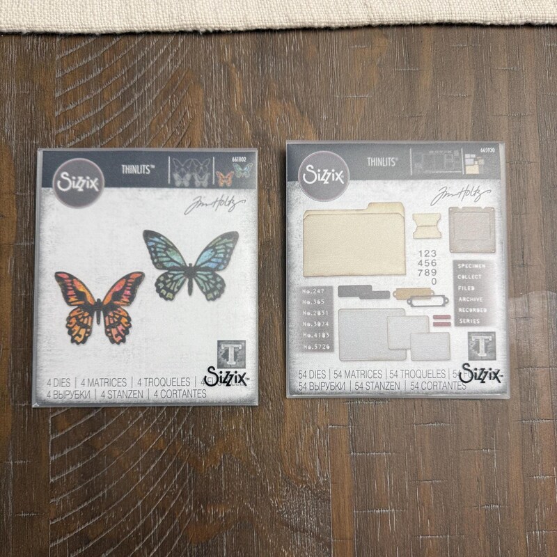 Tim Holtz Die Cut Cards - Etsy