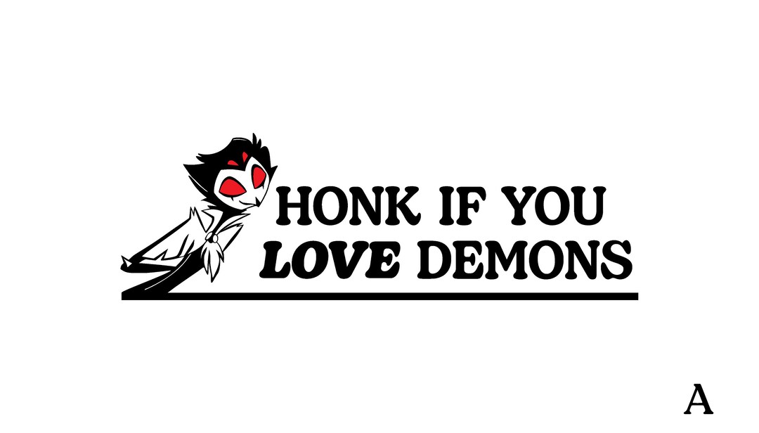 Stolas Helluva Boss Bumper Sticker Stolas Decal - Etsy