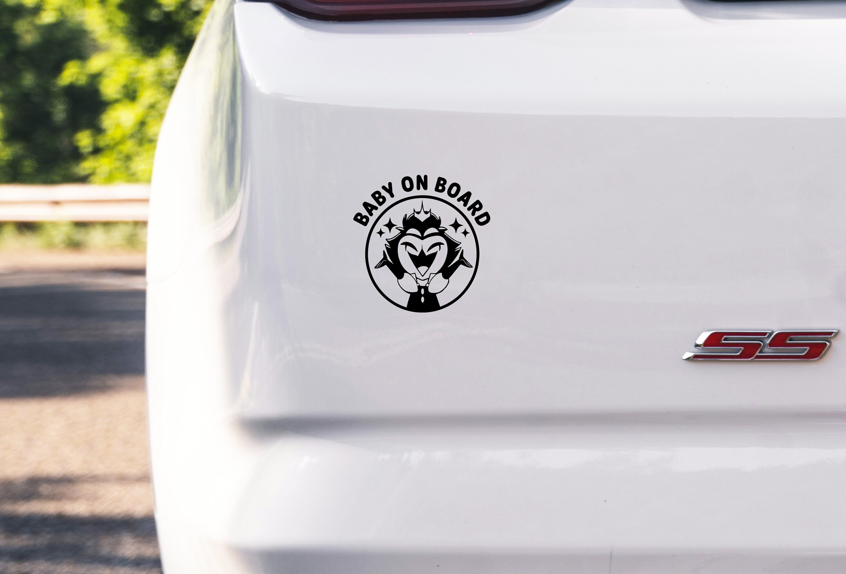 Baby on Board Stolas Decal - Helluva Boss Sticker - Etsy