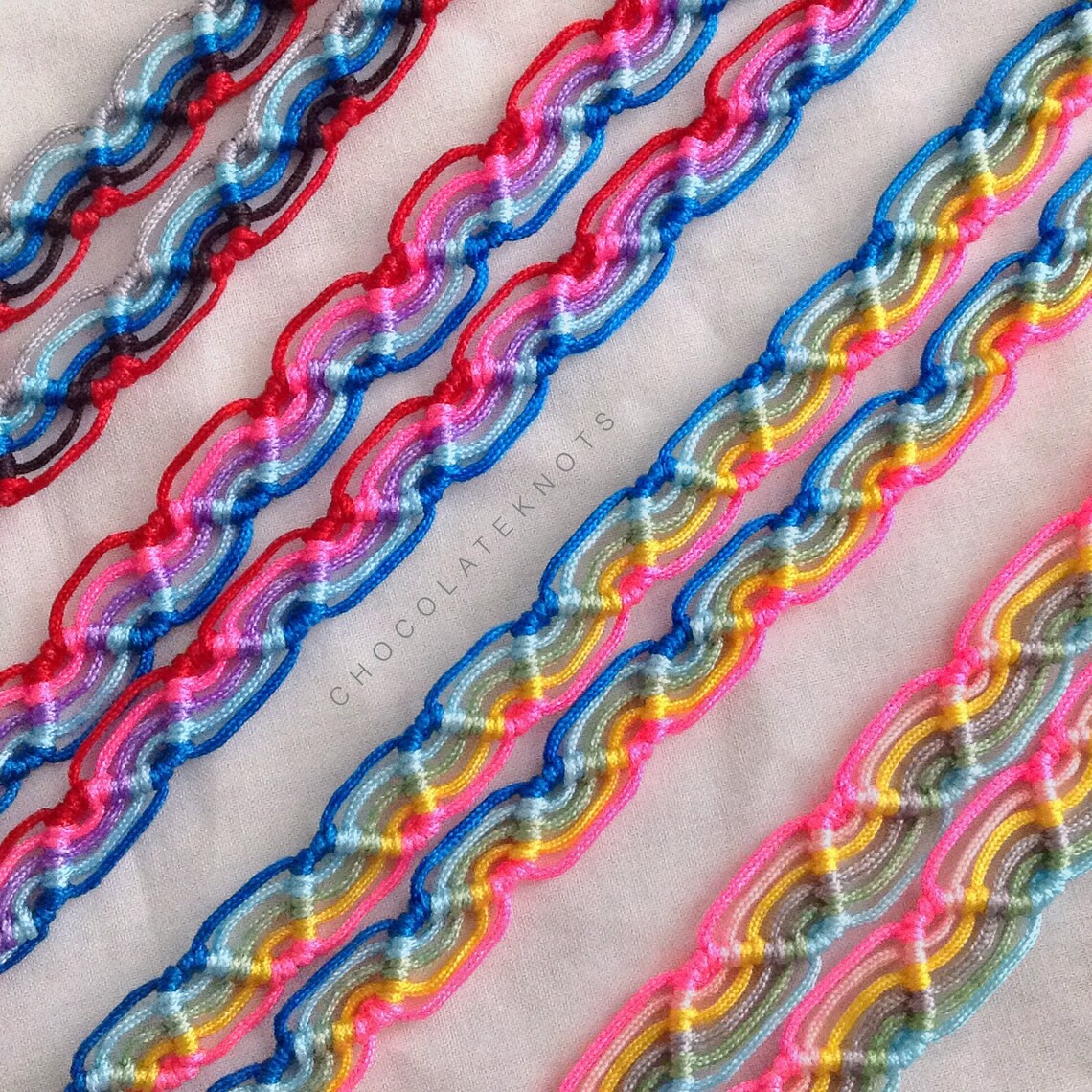 Adjustable Peruvian Wave Handmade Friendship Bracelets - Etsy