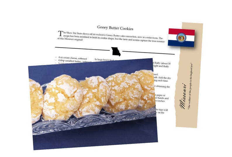 A Taste of America: Fifty States, Fifty Cookies - Cookbook - Etsy