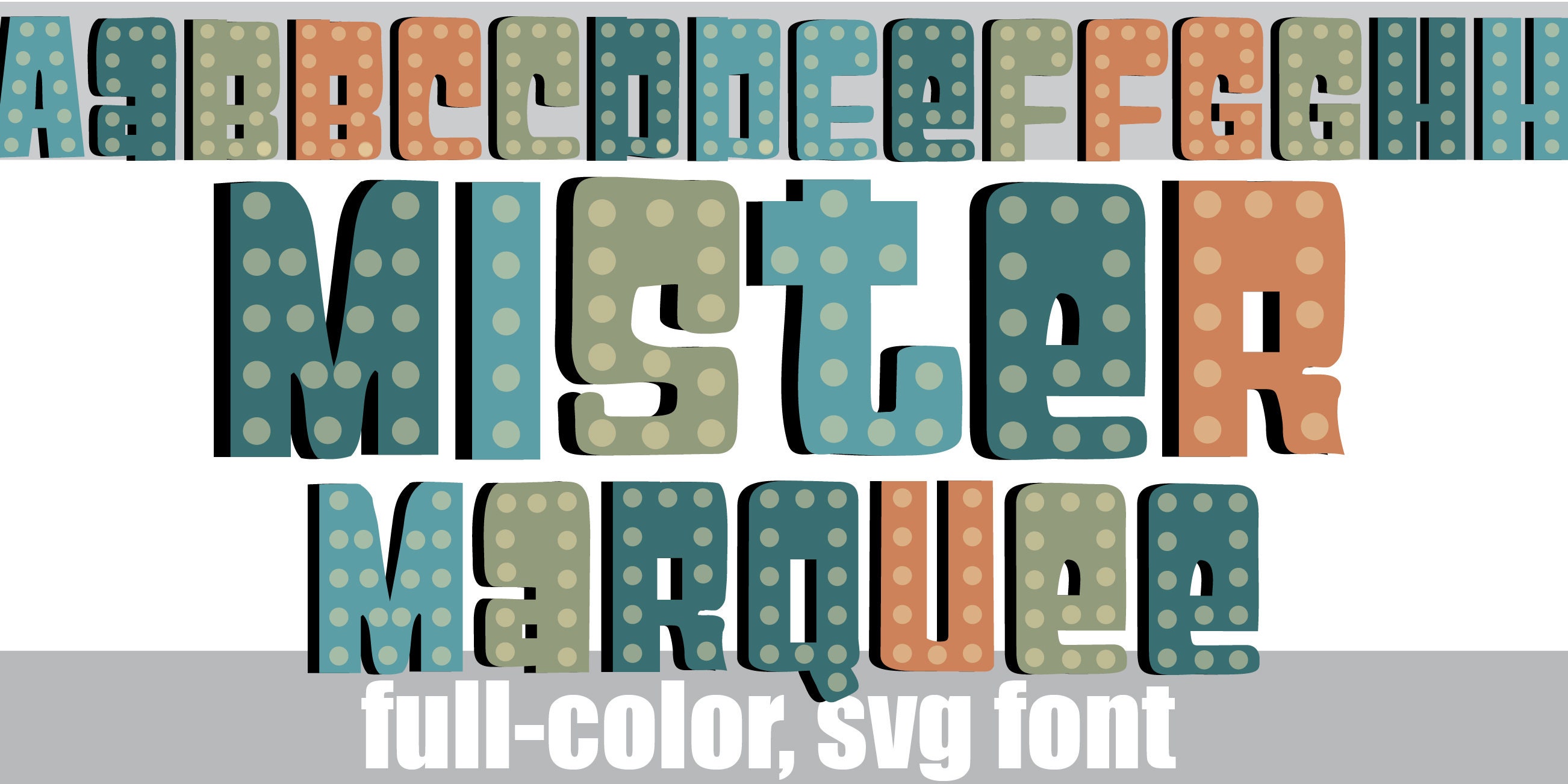 Father Knows Best Color Font Bundle, Cricut Fonts, Silhouette Fonts - Etsy