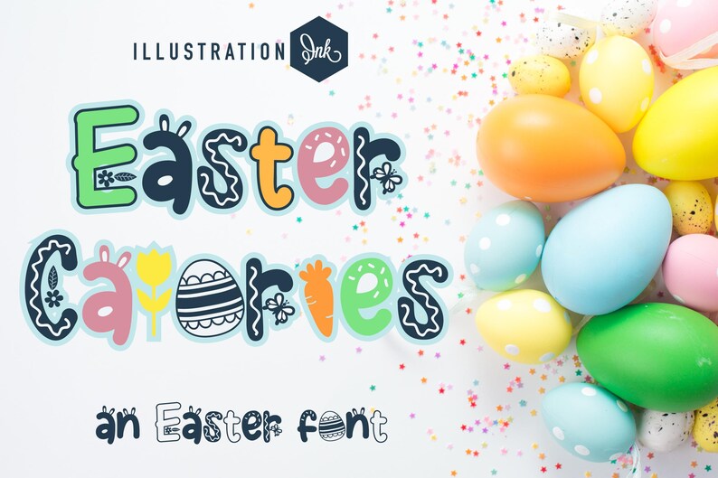 Easter Font Feast Font Bundle, Cricut Fonts, Silhouette Fonts - Etsy
