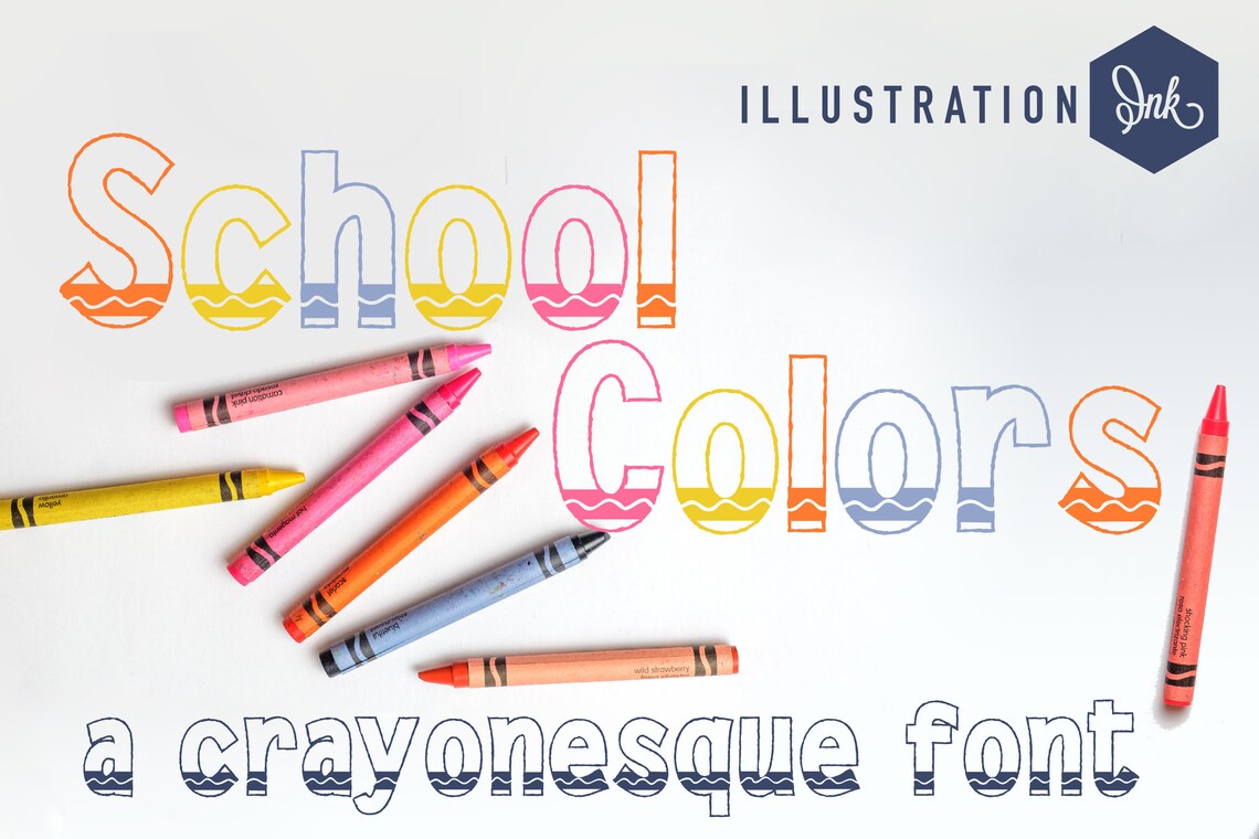 Schooby Dooby School Font Bundle, Cricut Fonts, Silhouette Fonts ...