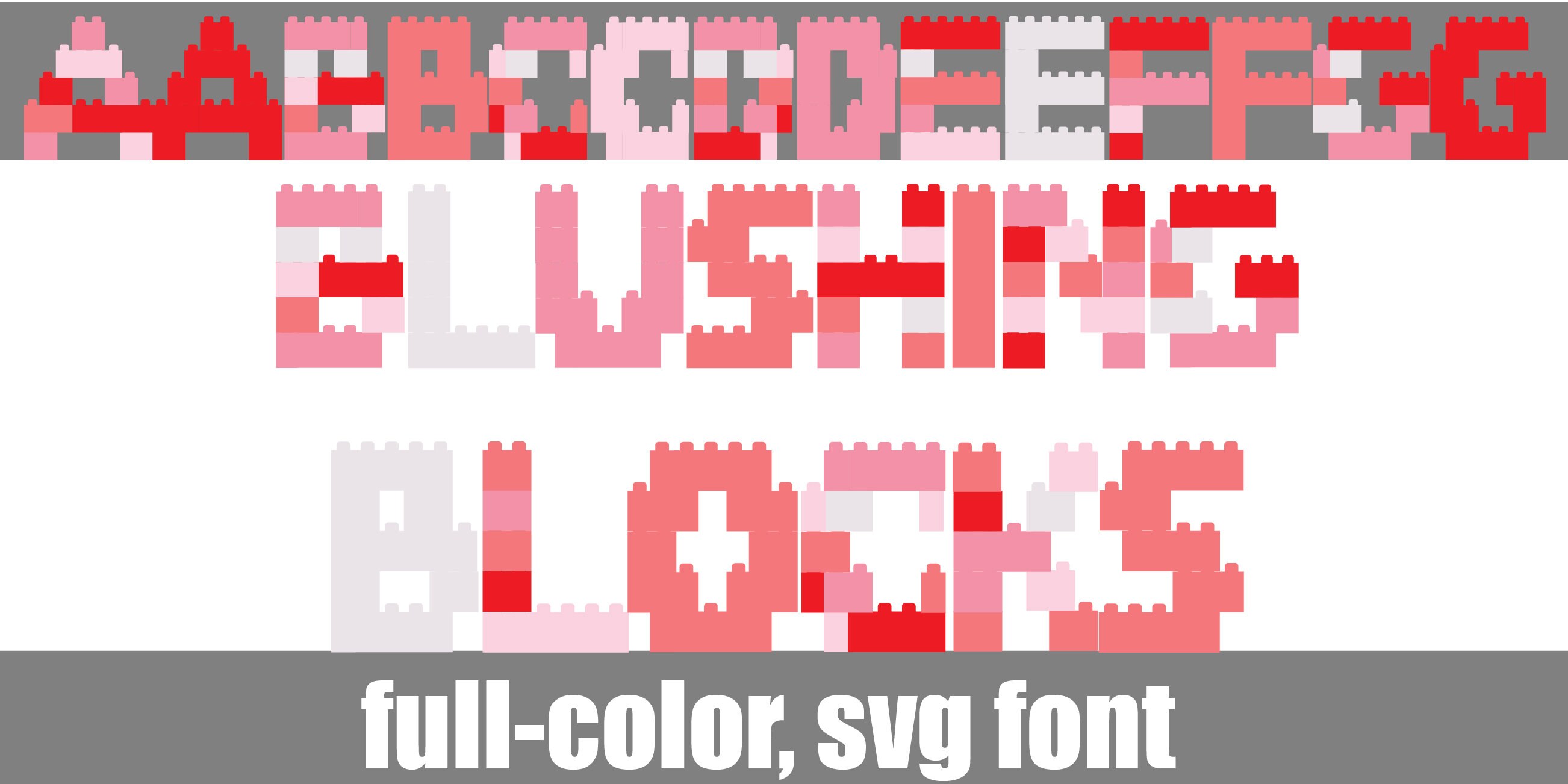 Love Language Color Font Bundle, Cricut Fonts, Silhouette Fonts - Etsy