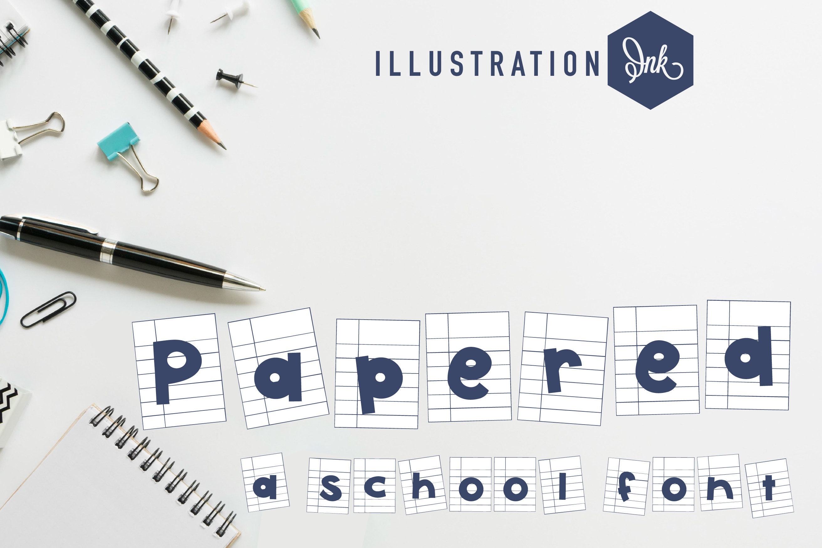 Schooby Dooby School Font Bundle, Cricut Fonts, Silhouette Fonts ...