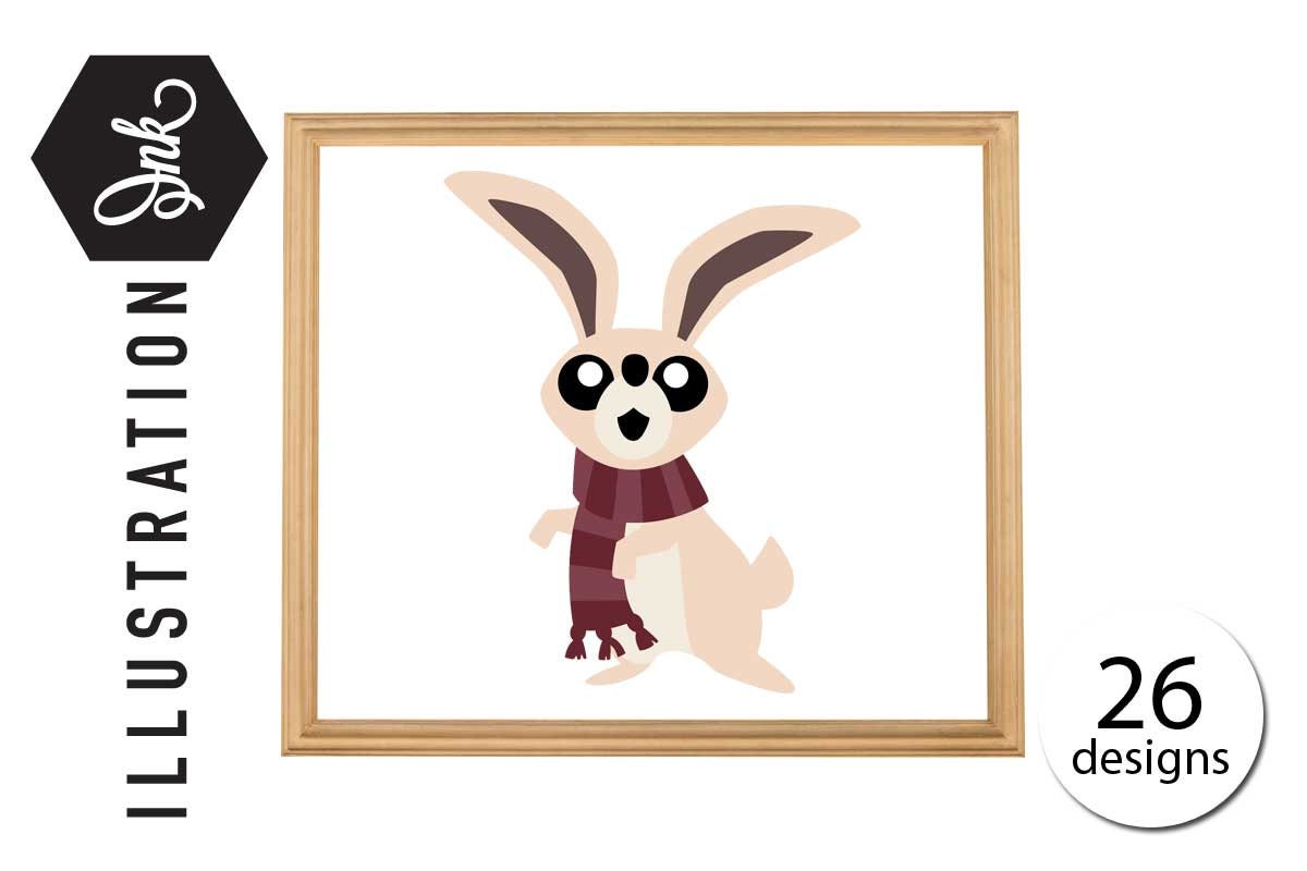 Woodland Critters - SVG Cut Files, for Cricut, for Silhouette, Ai, Dxf ...