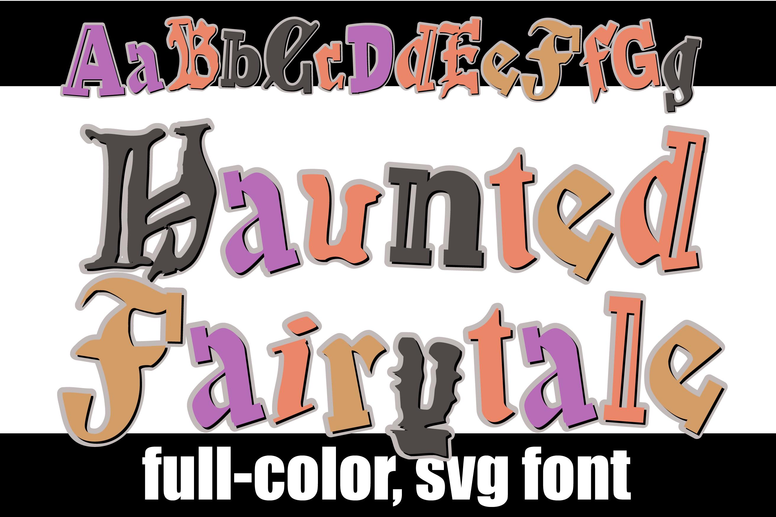 Witches Brew Color Font Bundle, Cricut Fonts, Silhouette Fonts - Etsy