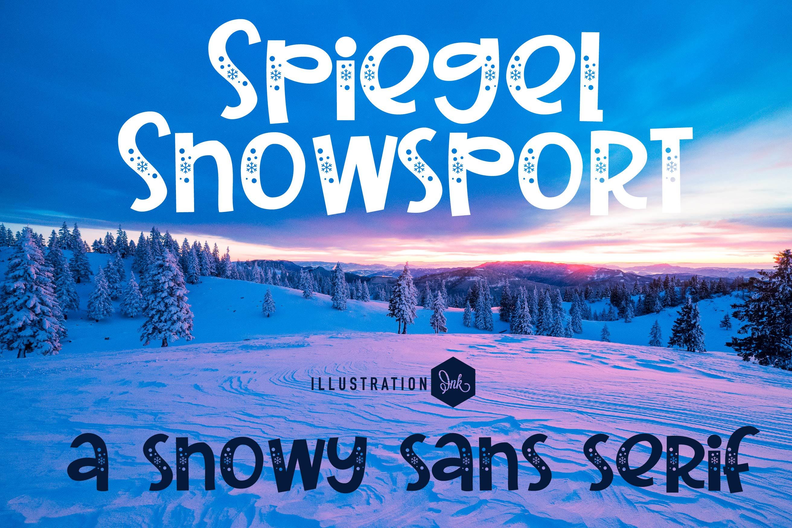 Snow Wonder Font Bundle, Cricut Fonts, Silhouette Fonts, Handwritten ...